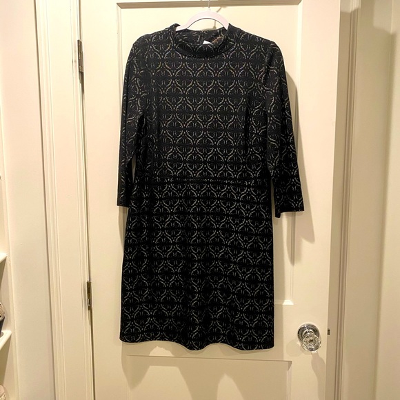 LOFT | Dresses | Nwt Loft Petite Jacquard Sheath Dress 2 | Poshmark